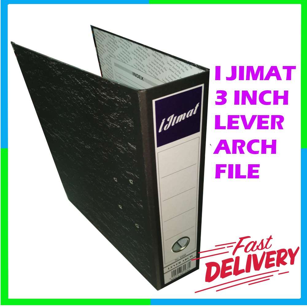 LION FILE A4 size 3 inches Lever Arch file / File Gerbang 3 inci ...