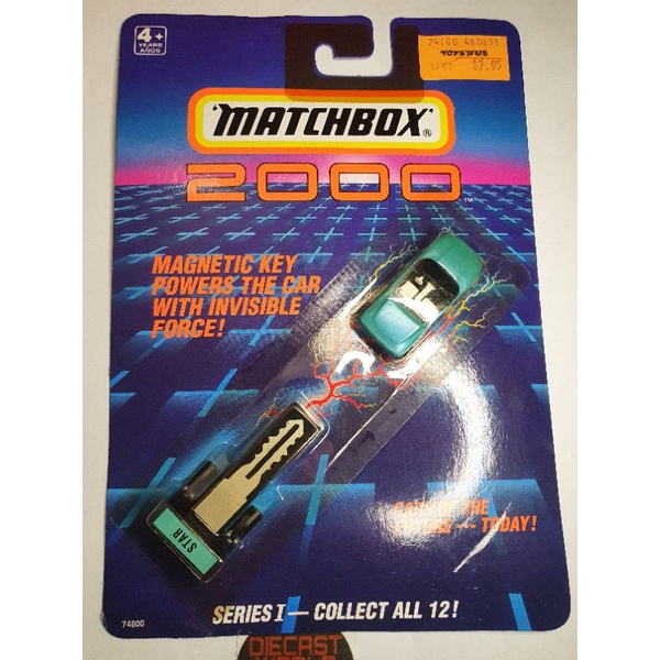 Matchbox 2000 Magnetic Keys Car Green | Shopee Malaysia