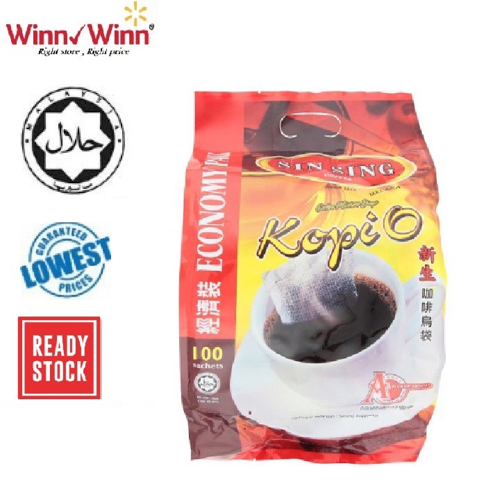 Sin Sing Kopi O Bag 100 Sachets x 10g | Shopee Malaysia