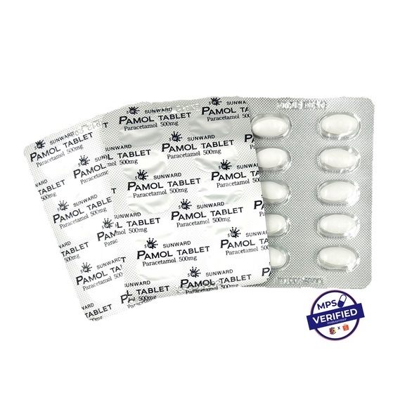 PAMOL 500MG / 650MG (1X10'S) - [Paracetamol] | Shopee Malaysia