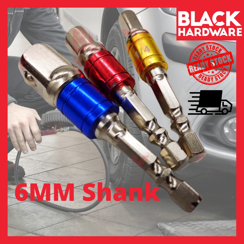 Black Hardware Motor Car Kereta Repair Square Hex Ratchet Socket Nut ...