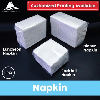 Cocktail Napkin Luncheon Napkin Dinner Napkin Lunch Tissue 2ply 1ply ...