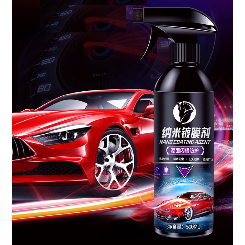 Nano Coating Ceramic Car Coating Spray Crystal Glass effect Nano Wax ...