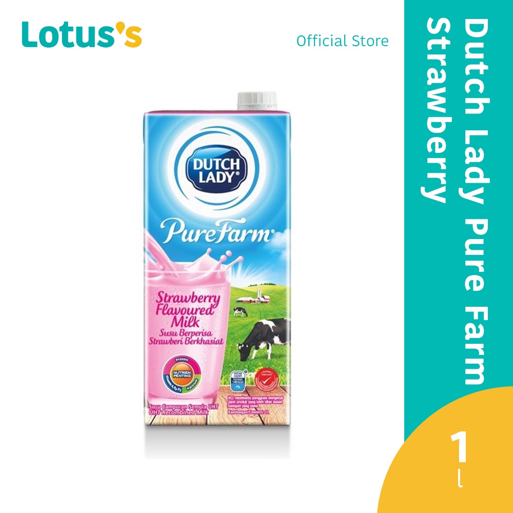 UHT MILK DL PF Strawberry 1L | Shopee Malaysia