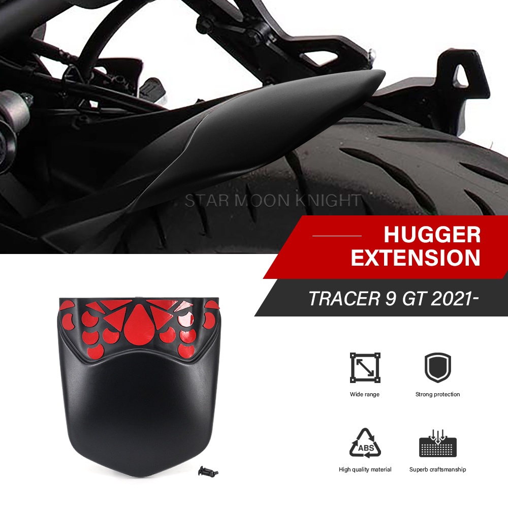 Tracer 9 GT Motorcycle Accessories Rear Fender Mudguard Extender Hugger ...