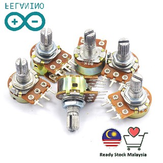 Potentiometer Variable Resistor Single Row Leg Double Row Leg Var 1K 5K ...
