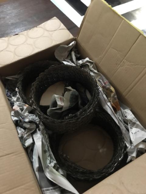 Exmet Wire Mesh 0.45 KG/ Dawai Ikat Bata/ Exment Brick Reinforcement ...