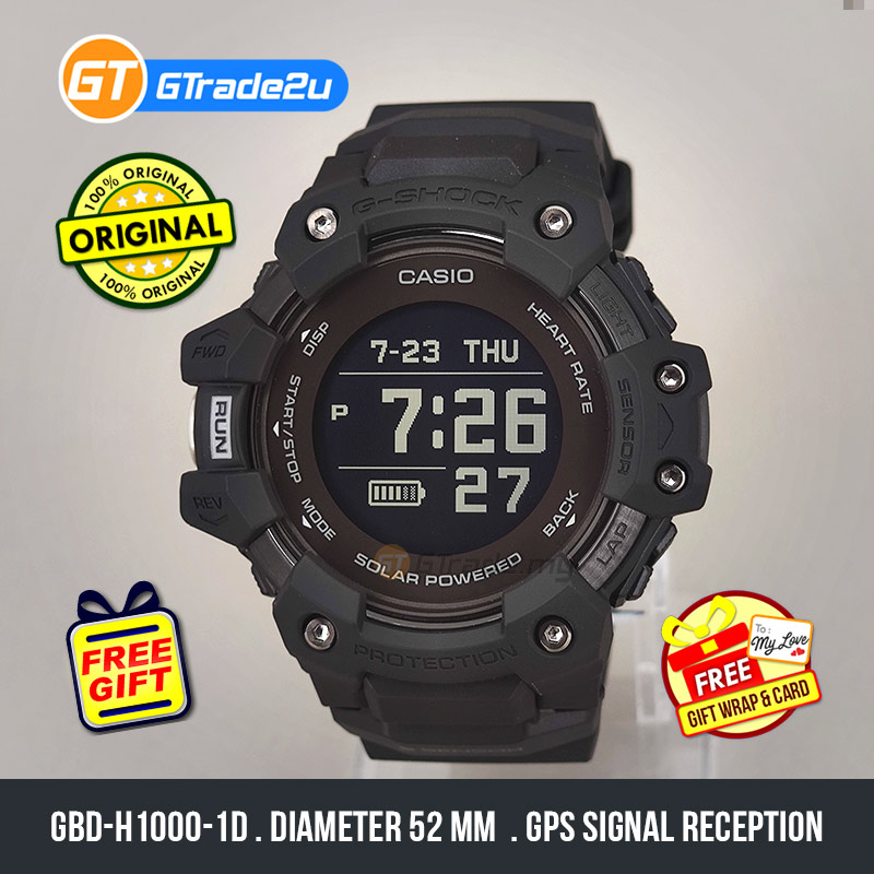 Original G Shock Men GBD-H1000-1D GBD-H1000-1 GBDH1000-1D Digital G ...
