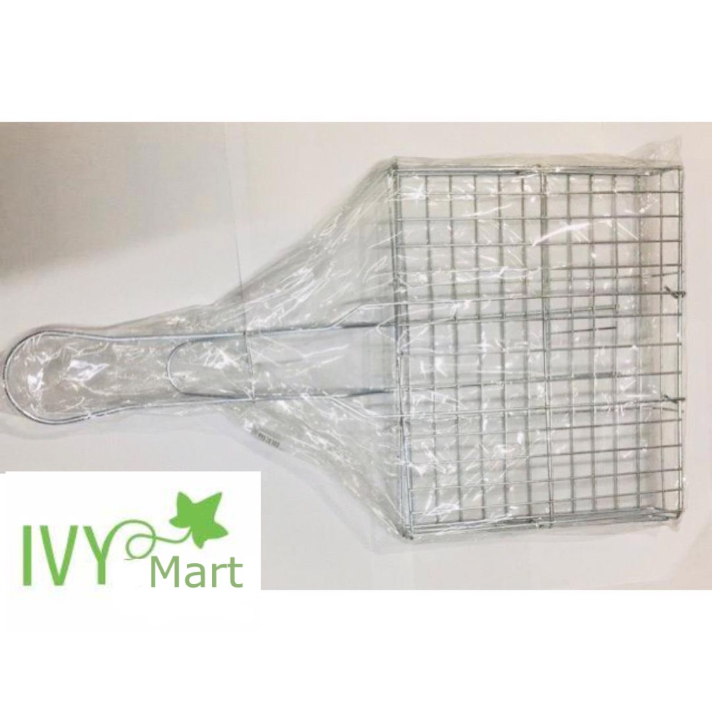 Chrome Fish Toaster Grill Chicken (L/XL) panggang ayam ikan bakar klip ...