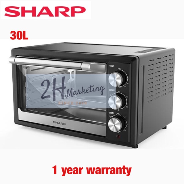 SHARP 30L Electric Oven EO309BK | Shopee Malaysia