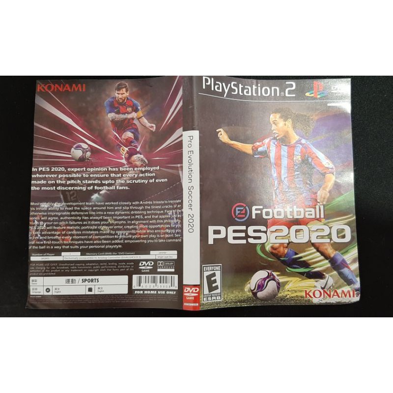 PLAYSTATION 2 PES 2020 / PS2 Pro Evolution Soccer 2020 | Shopee Malaysia