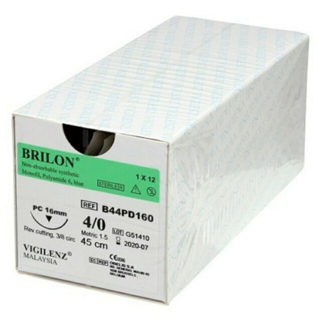 Vigilenz Brilon Surgical Suture Variable Size | Shopee Malaysia
