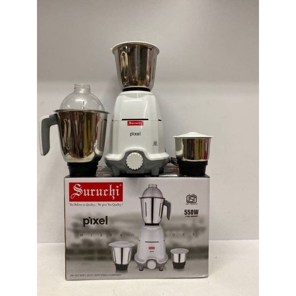 Suruchi pixel mixer grinder 550 watt ( heavy duty motor) | Shopee Malaysia