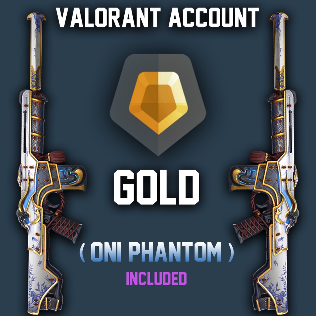 Valorant Account (Oni Phantom) | Shopee Malaysia