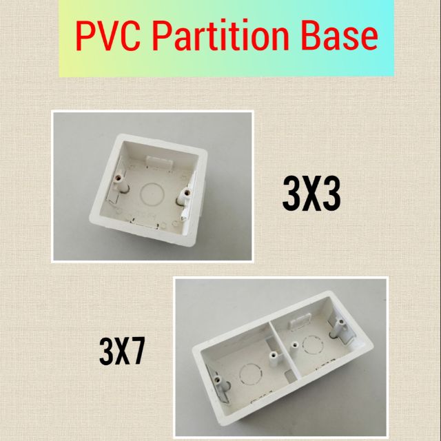 PVC 3X3 / 3X7 PARTITION BASE | Shopee Malaysia