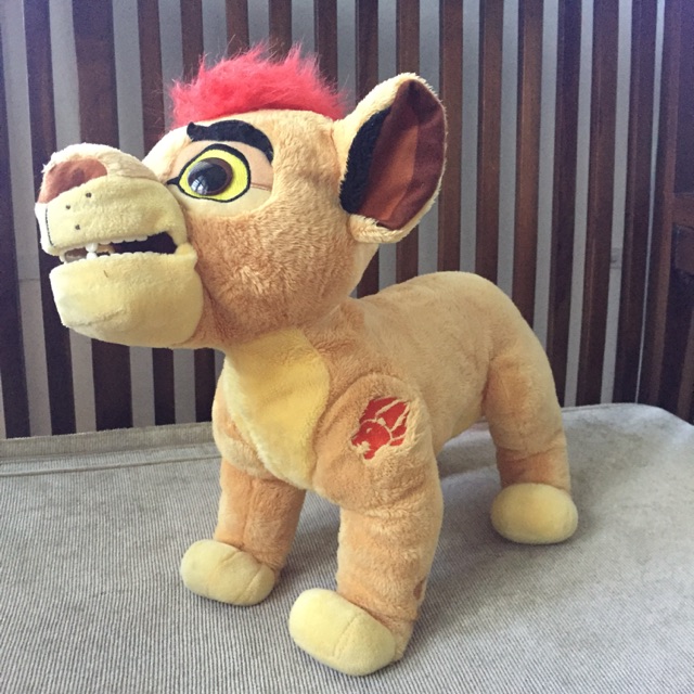 Disney Lion King Simba The Lion Guard Jumbo Plush Stuffed Talking ...