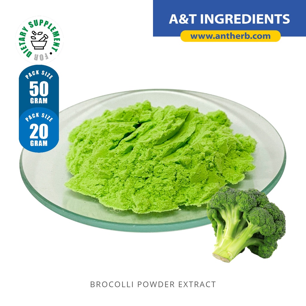 [20g/50g] Broccoli Powder Extract / Brokoli - HALAL Certified | Shopee ...