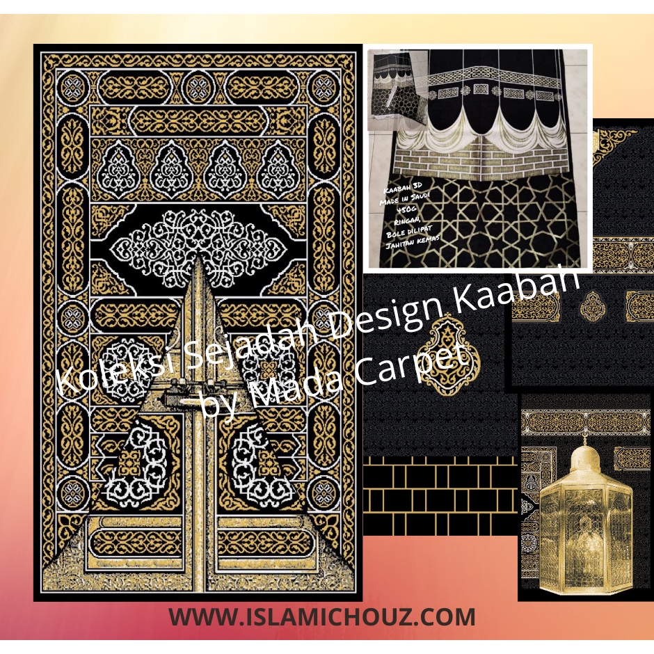 [PREMIUM ] Sejadah Mada Carpet Madinah Design Inspirasi Kabaah PINTU ...