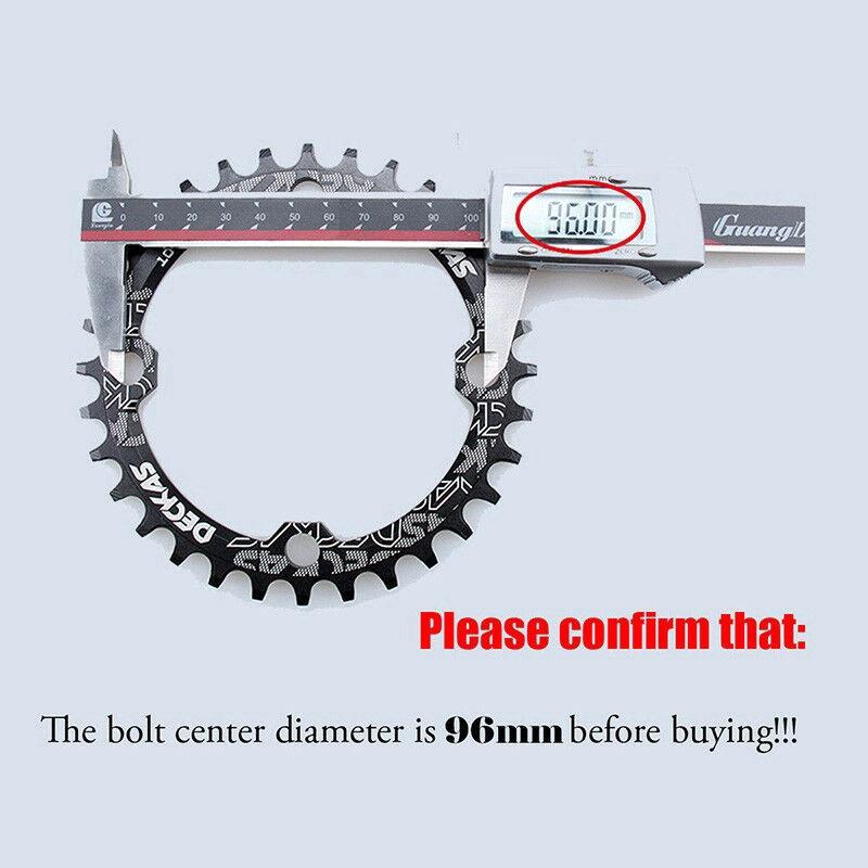 DECKAS 96BCD MTB Bike Round Oval Chainring 32/34/36/38t Narrow Wide 94 bcd Chainrings | Shopee ...