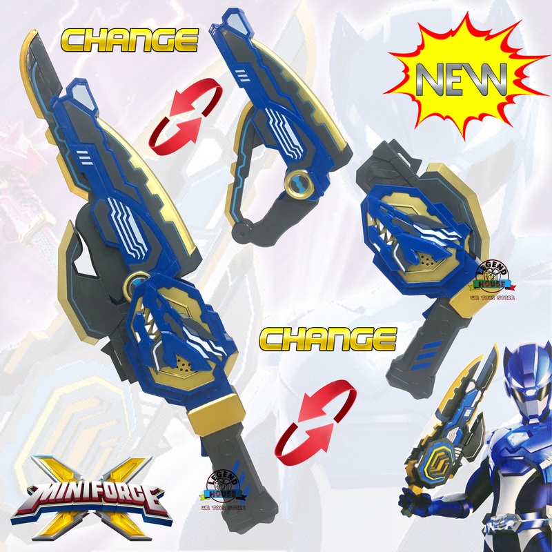 MiniForce X Penta Season 2 Toys Robot Volt Mini Force Agent Series ...