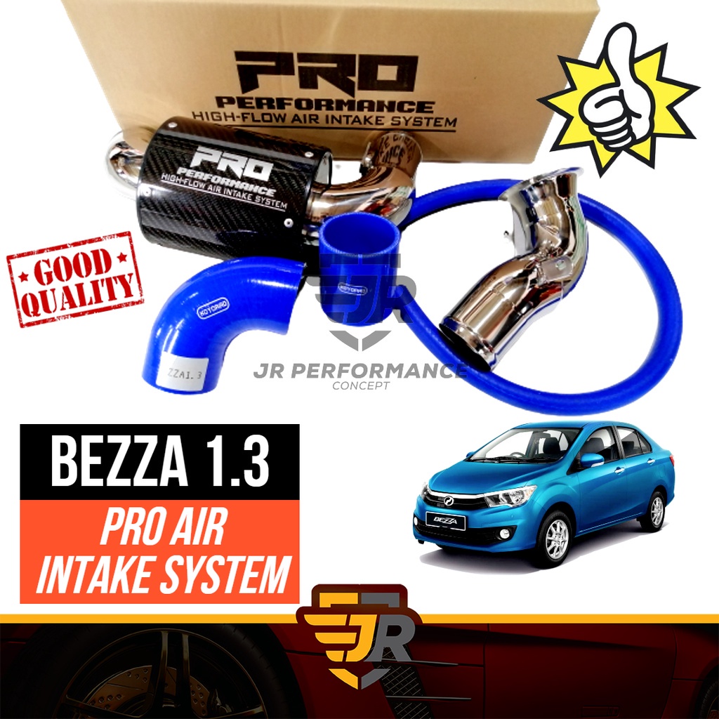 PRO PERFORMANCE High Flow Cold Air Intake System Perodua Bezza 1.3 ...