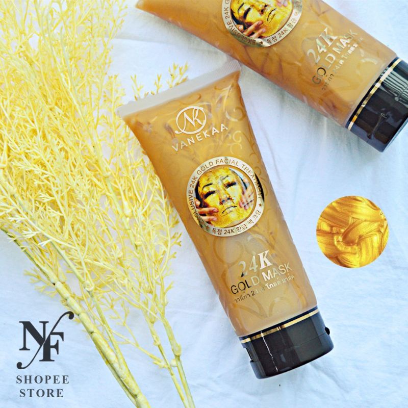 Vanekaa 24K Gold Mask L-Glutathione - Anti Wrinkle / Anti Aging ...