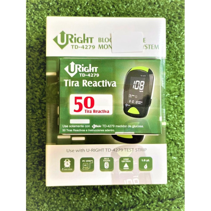 URIGHT TD-4279 BLOOD GLUCOSE MONITORING / GLUCOMETER | Shopee Malaysia