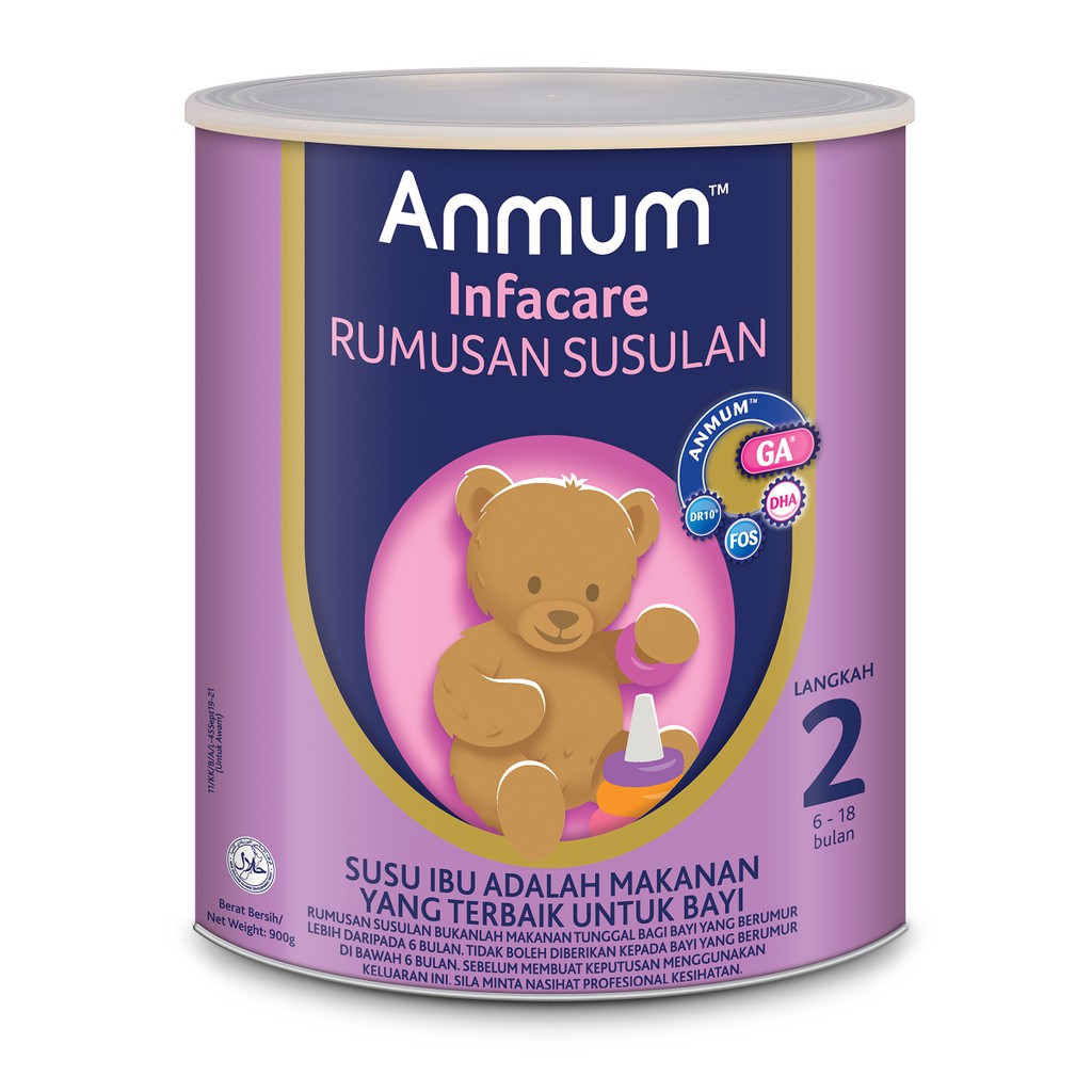 Anmum Infacare Step 2 Infant Formula Milk Powder 6-18 Months 900g (New ...
