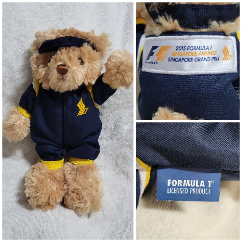 Authentic Official Formula 1 (F1) Singapore Airlines (SIA) Singapore ...