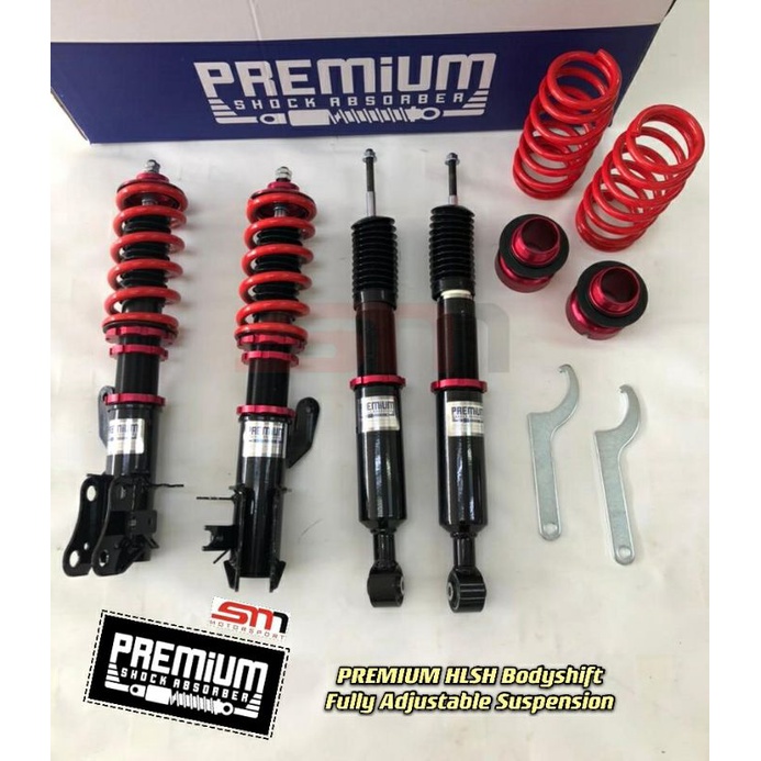 Honda HRV PREMIUM P6 HI LO SOFT HARD Bodyshift 32steps Monoshock Fully ...