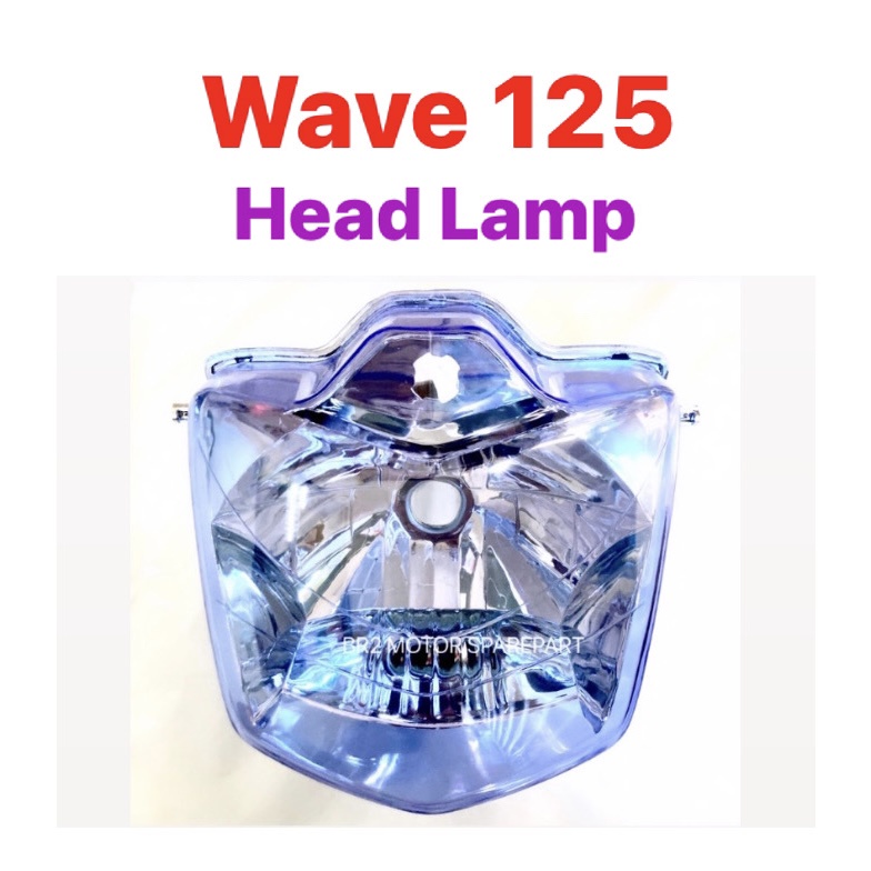 HONDA WAVE125 HEAD LAMP (ST) // WAVE 125 WAVE125 HEAD LAMP LAMPU DEPAN ...