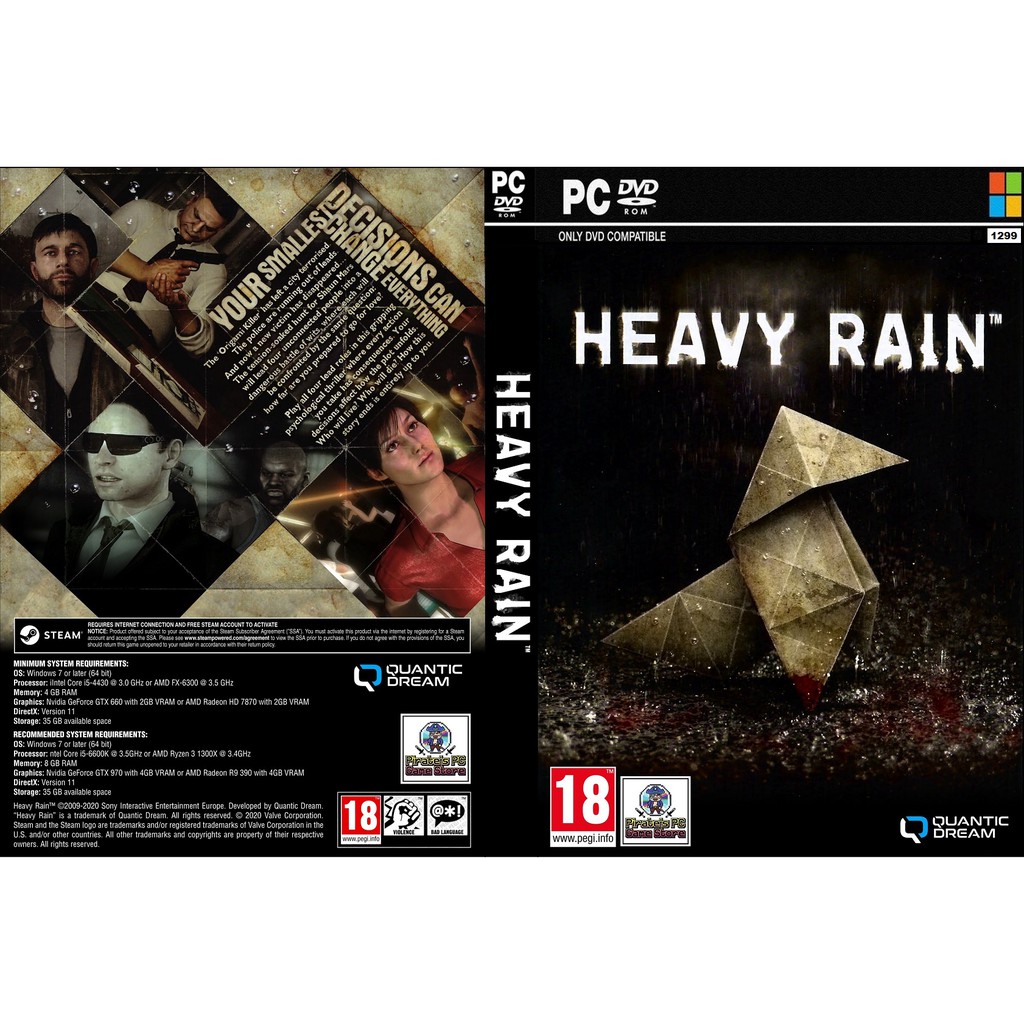 (PC) Heavy Rain | Shopee Malaysia