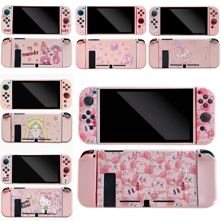 Nintendo Switch Oled Case NS Switch cartoon pink strawberry TPU ...