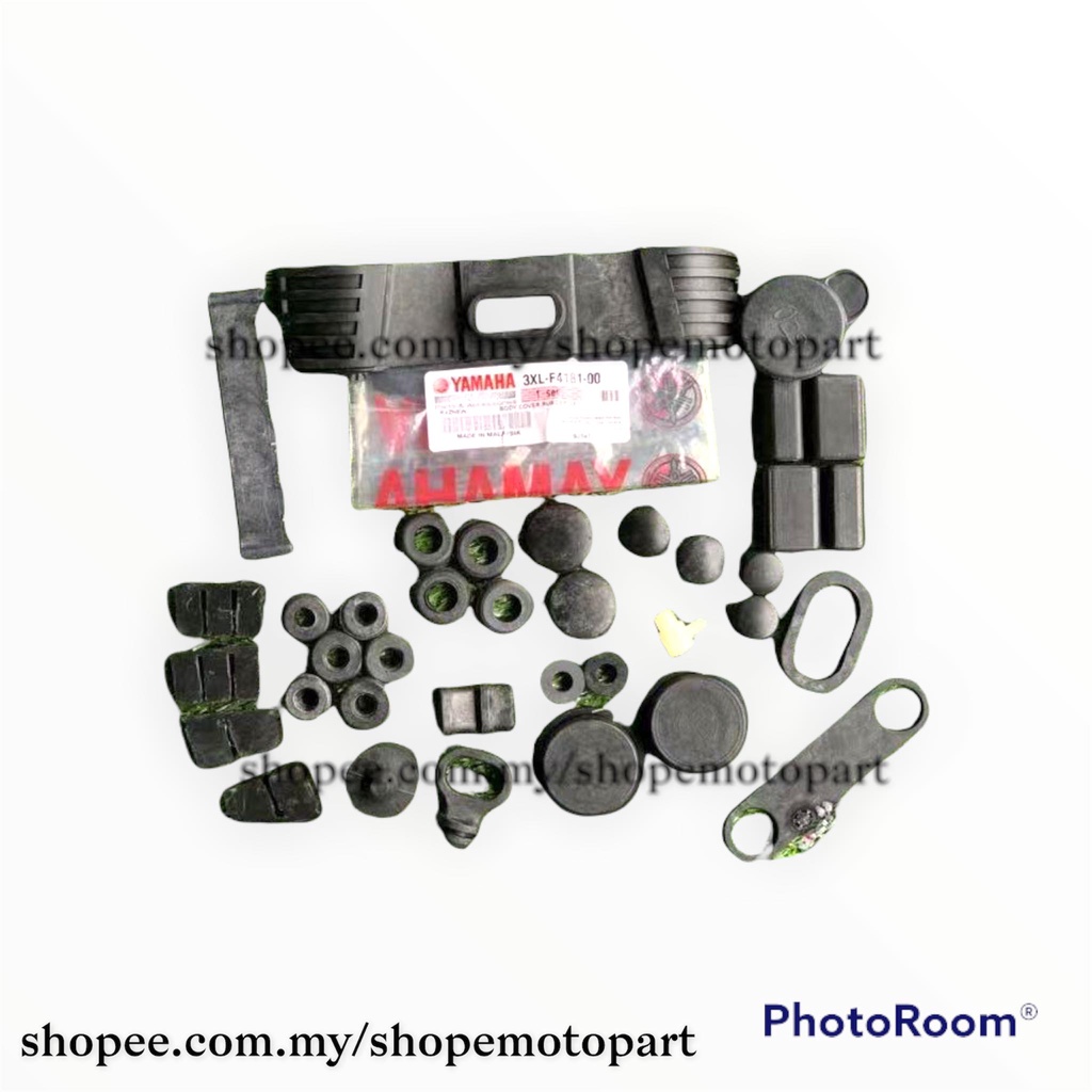 YAMAHA RXZ BODY COVER SET RUBBER FULL ORIGINAL ORI JAPAN HLY | Shopee ...