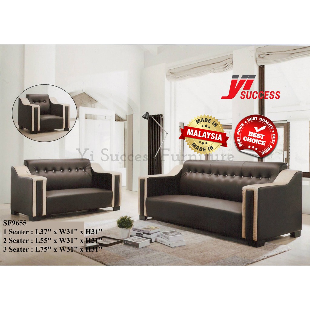 Yi success elegant quality pvc sofa set / 1+2+3 seater / quality pvc ...