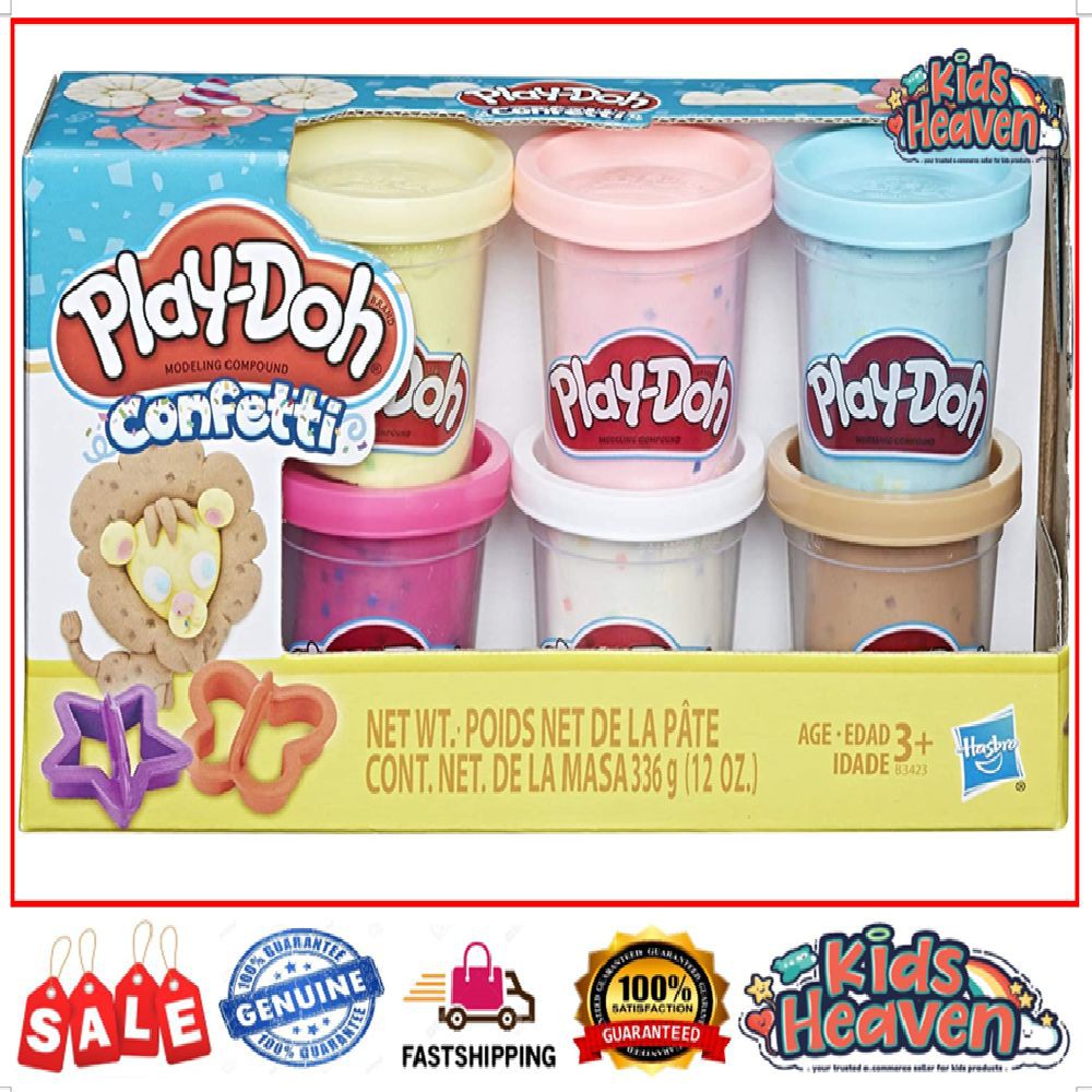 Play-Doh Confetti Compound Collection (100.0% Original) | Shopee Malaysia