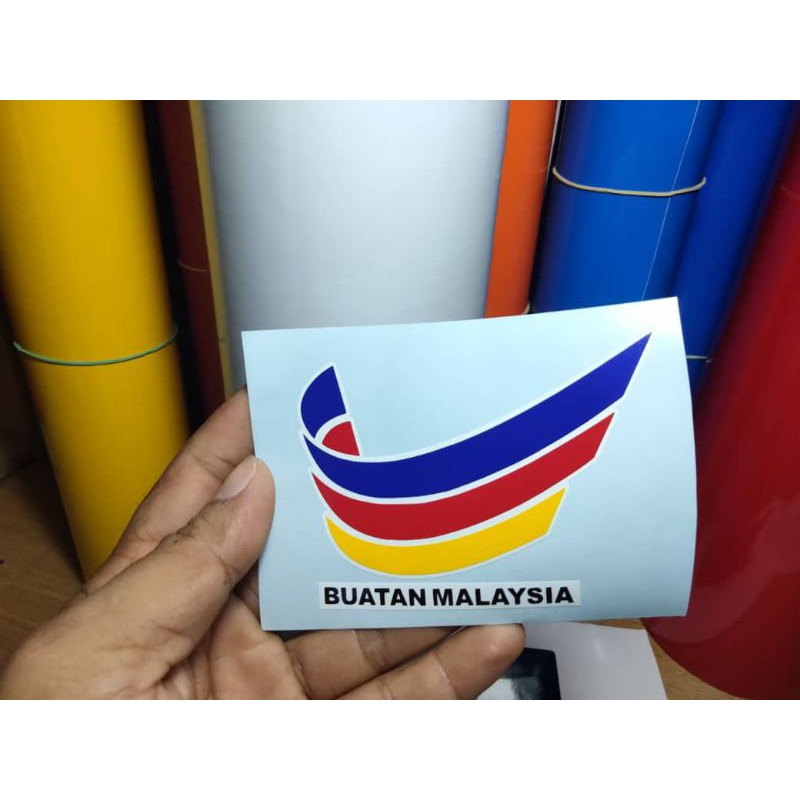 🔥Sticker Custom BUATAN MALAYSIA🇲🇾 🔥 | Shopee Malaysia