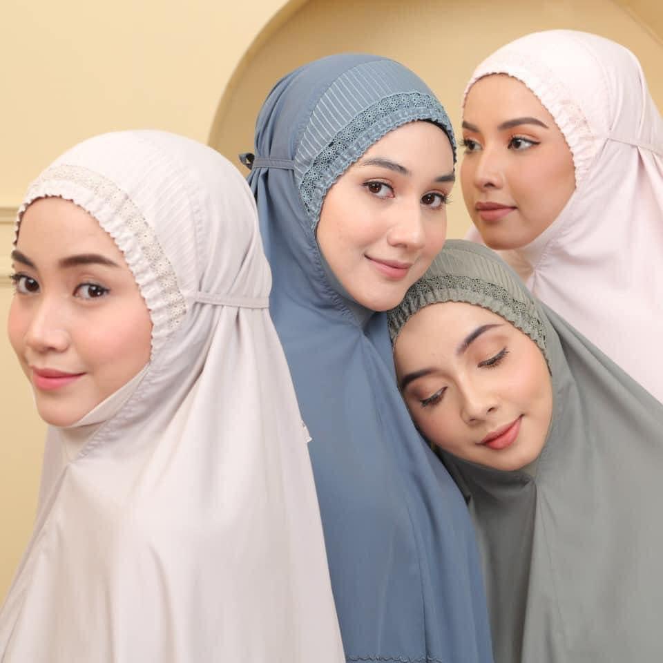 Telekung Rumi Inspired Cotton Premium Ready stock | Shopee Malaysia