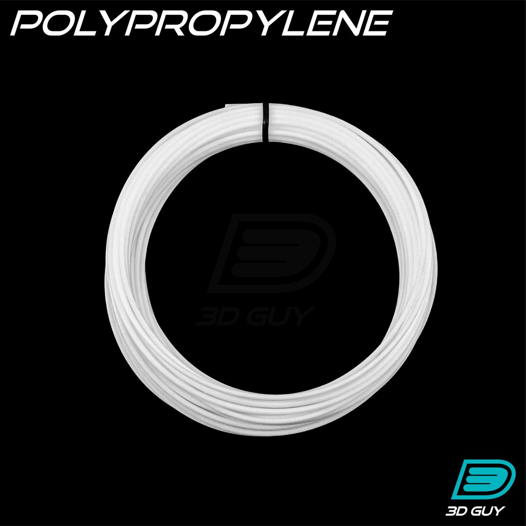 Polypropylene (PP) Filament [1.75mm] for 3D Printing - Material/Sample ...