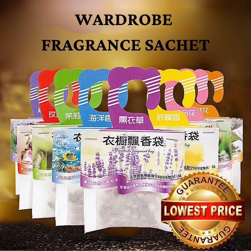 Closet Wardrobe Aroma Scent Fragrance Sachet Bag Perfume Natural Dried ...