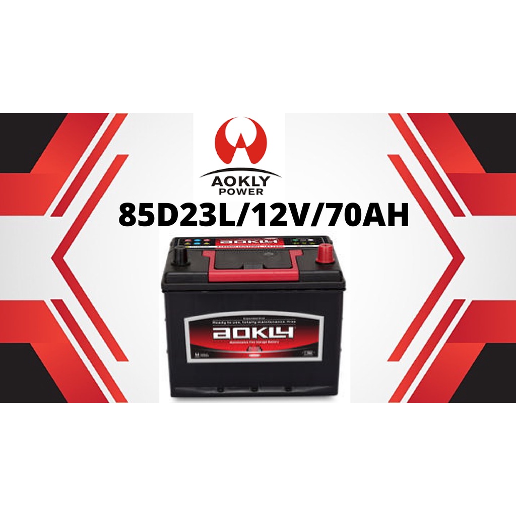 BATERIKERETA CAR BATERI LORI AOKLY 85D23L/55D23 ESTIMA/MAZDACX5/CX3 ...