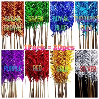 20ps Bunga Manggar Majlis Perkahwinan/Bunga Manggar Lidi | Shopee Malaysia