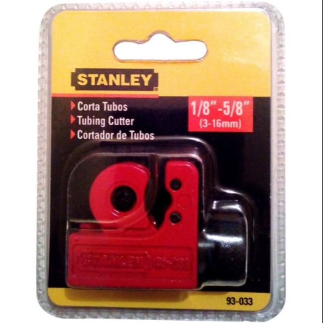 STANLEY TUBING CUTTER TUBE CUTTERS PIPE CUTTING 93-033 93-020 | Shopee ...