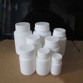 Medicine Bottle, White Capsule Container, Botol Ubat Kapsul Kosong ...