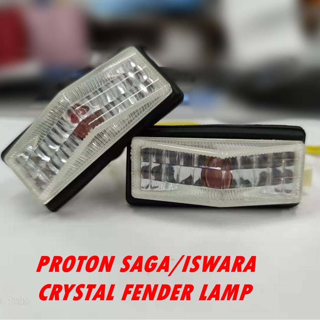 PROTON SAGA ISWARA CRYSTAL FENDER LAMP ( 1PAIR ) | Shopee Malaysia