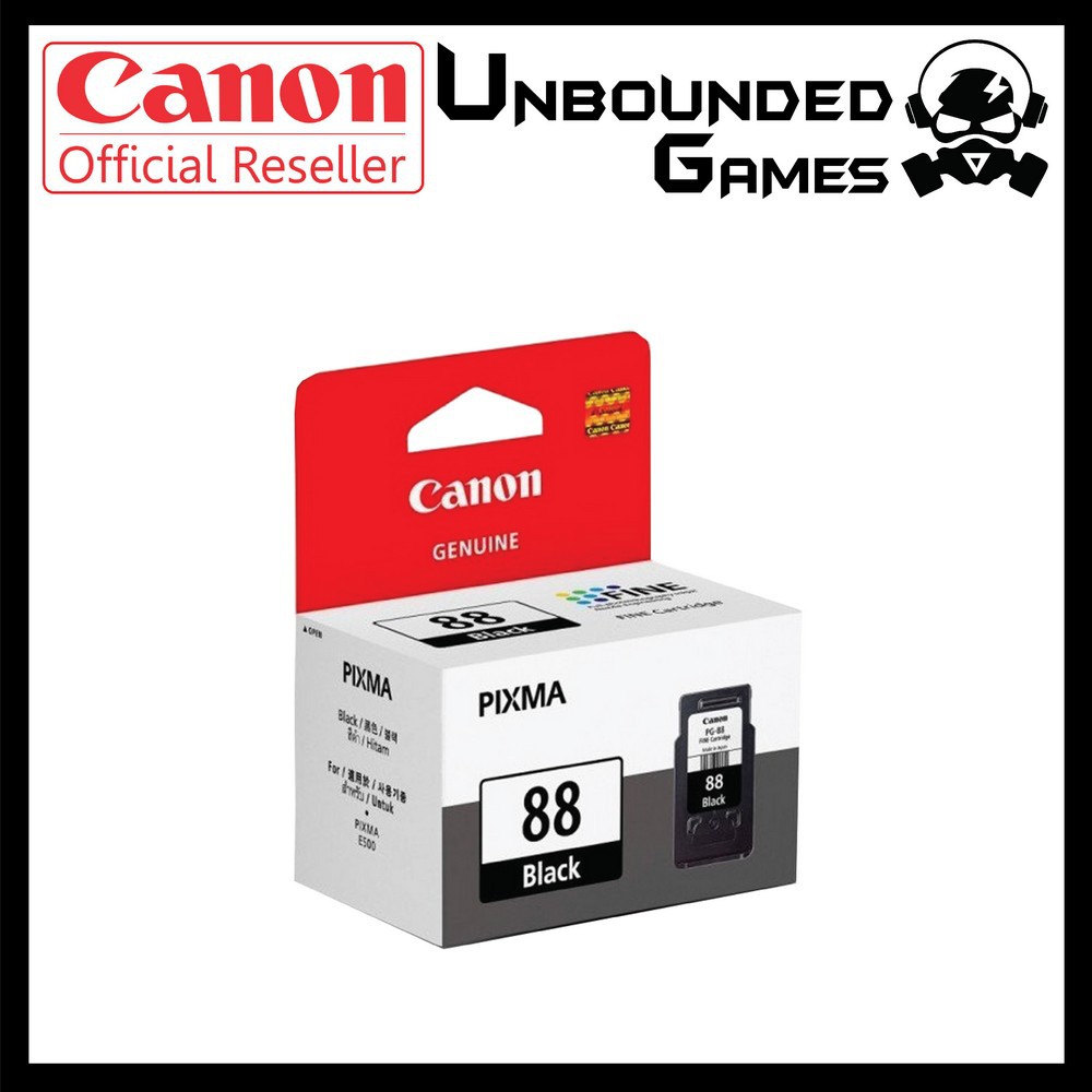 Canon PG-88 PG88 PG 88 Black Ink Cartridge 100% ORIGINAL ( 800 pages , 21 ml , Printer Canon ...