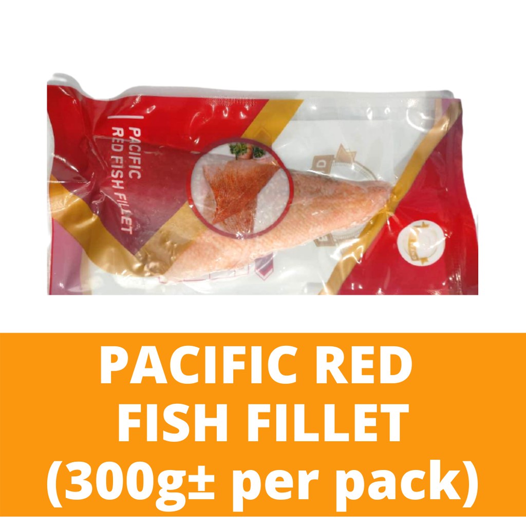 Pacific Red Fish Fillet (900g-1kg+/-) Sung Tao Frozen Seafood Fish ...
