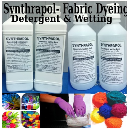 SYNTHRAPOL: Fabric Dye Detergent & Wetting Agent: PH NEUTRAL INDUSTRIAL ...