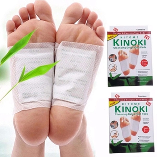 ORIGINAL 100PCS / 10BOXES Kinoki Detox Food Patches Pelekat Tapak Kaki ...