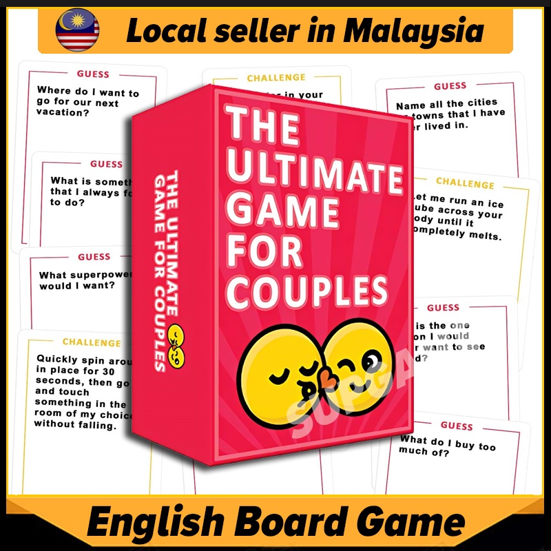Card Game The Ultimate Game for Couples - Fun Conversation Starters and ...